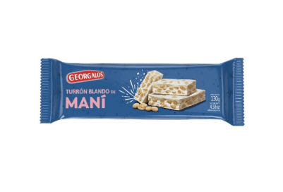 Turron Georgalos De Mani Blando 130Gr – SUPER 22 DE OCTUBRE