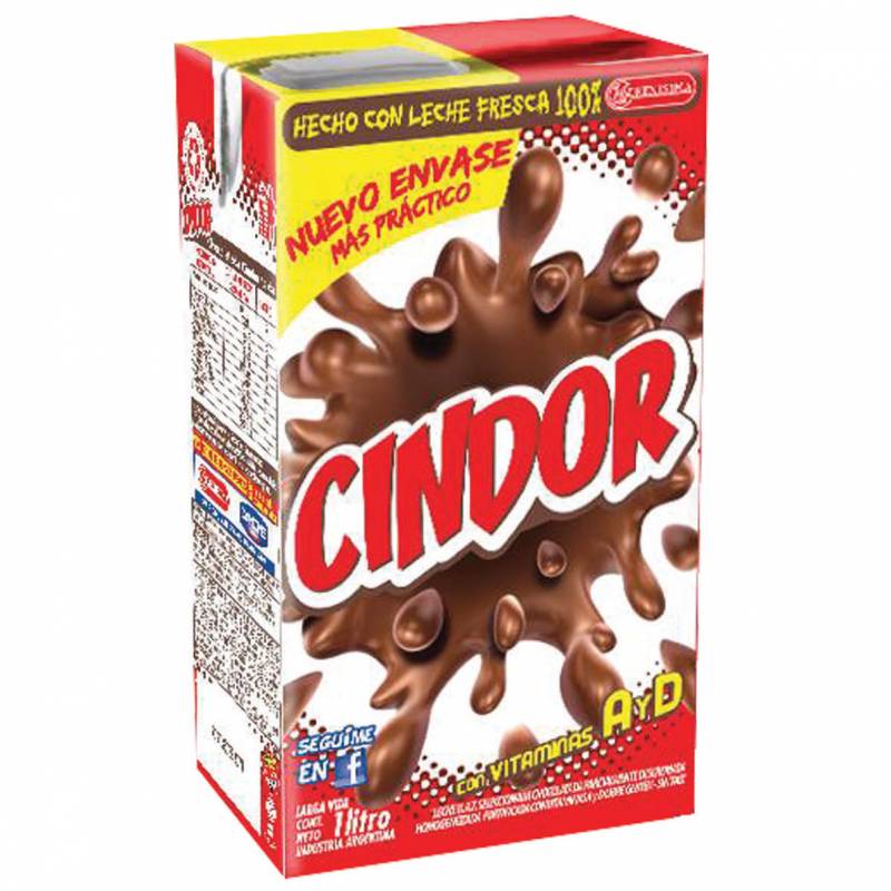 Leche Chocolatada Cindor 1 Litro – SUPER 22 DE OCTUBRE